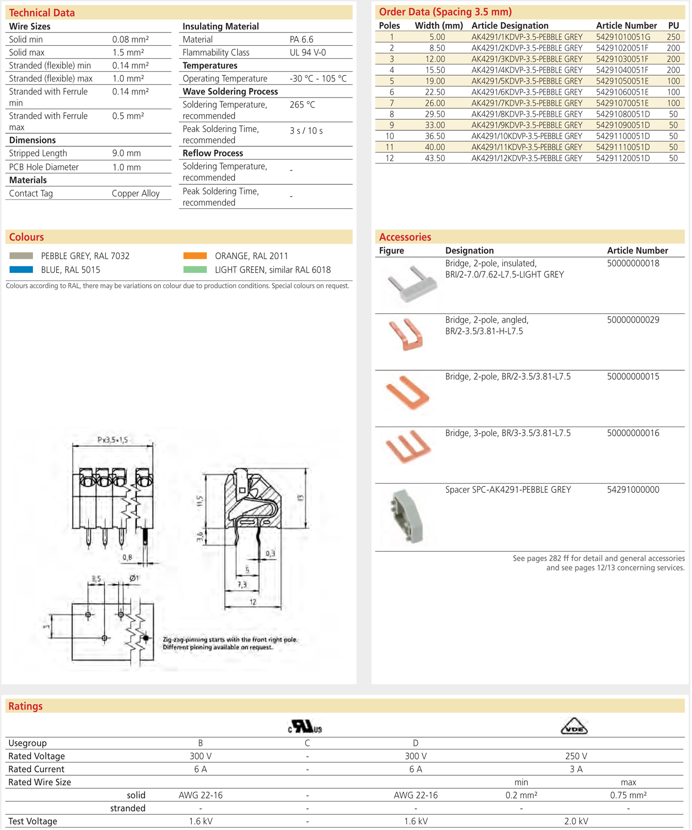AK4291..KDVP-3.5-Pebble Grey - Sonectrad-BRN